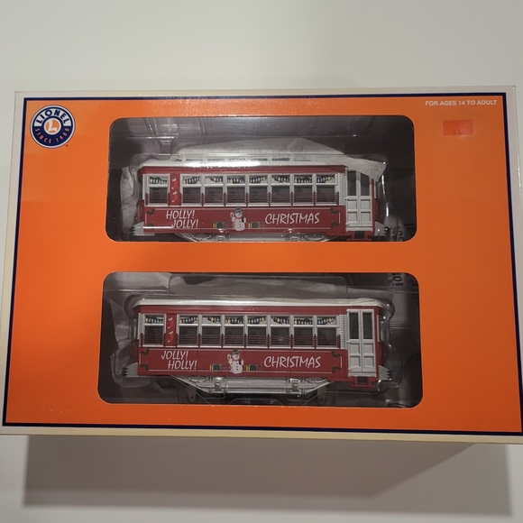 Lionel Trains | Toys | Lionel Holly Jolly Trolley Two Car Set | Poshmark